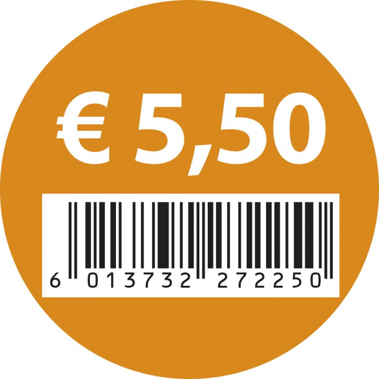 Coop 5,50 Euro Sticker (1050 stickers per rol) - sticker-solutions.nl ...